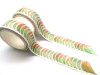 China Custom Printed Japanese Lovely Washi Tape Stickers CMYK Color for sale