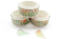 China CMYK Self Washi Paper Decoration Custom Printed Stickers Washi Tape for sale