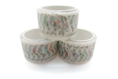 China 15mm Single Sided Fishes Pattern Washi Tape And Stickers for sale