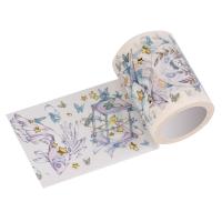 China Notebook Beautification Tearable PET Washi Tape for sale