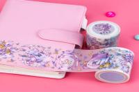 China Custom Printed Waterproof PET Colored Washi Tape For DIY Scrapbook for sale
