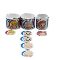 China DEC Cartoon Head Portrait Rolled Washi Stickers for sale