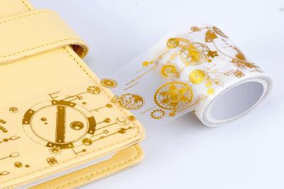 China Cuttable PET Paper Masking Tape For Notebook for sale