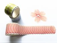 China CMYK 6 Colors Fresh Fruits Washi Tape Stickers for sale