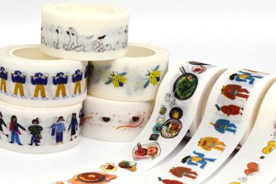 China Tearable Stationery Scrapbooking Glitter Washi Tape for sale
