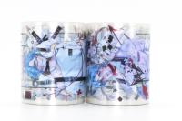 China Decorative Acrylic Adhesive PET Washi Tape For Scrapbook for sale