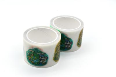 China Transparent Panda Patterns PET Washi Tape For Crafts for sale