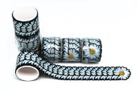China daisy flower High Sticky 30mm Washi Tape Stickers for sale