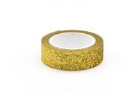 China Removable Adhesive 15mm Glitter Washi Tape For Crafts for sale