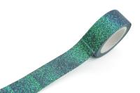 China Sparkly Textured Finish 25mm Glitter Adhesive Tape for sale