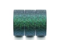 China Sparkly Textured Finish 25mm Glitter Adhesive Tape for sale