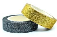 China 20mm Easy Tearing Glitter Masking Tape For Decoration for sale