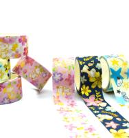 China ODM Cartoon Design Colored Washi Tape Printed Foil Washi Tape for sale
