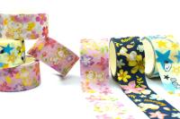 China Single Sided Cartoon Snoopy Glitter Foil Washi Tape for sale