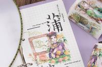 China Japanese Anime 65g Foil Tape Stickers For Notebook for sale