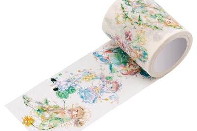 China Reusable Anime Characters 55mm Foil Wide Washi Tape for sale