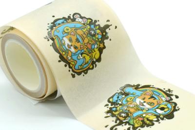 China SGS Special Ink Cartoon Pattern Cute Masking Tape for sale
