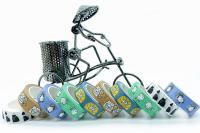 China Custom Stationery Cute Colorful 15mm Cartoon Washi Tape for sale