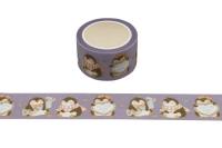 China DEC Cute Cartoon Penguin Adhesive Paper Tape for sale