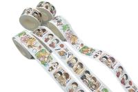 China Tearable 65g CMYK Decorative Masking Washi Tape for sale