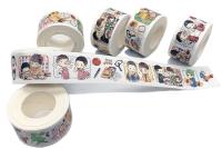 China Tearable 65g CMYK Decorative Masking Washi Tape for sale
