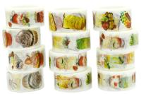 China DEC Ice Cream Cake Masking Washi Tape For Scrapbook for sale