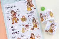 China Creative Cute Cat 10m Label Masking Washi Tape for sale