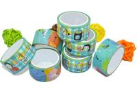 China Adhesive Deco Masking Tape For Gift Box Packing for sale