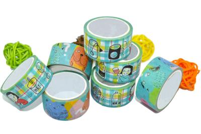 China Adhesive Deco Masking Tape For Gift Box Packing for sale