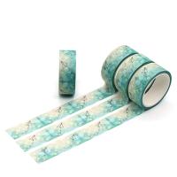 China Reusable Skinny Acid Free Patterned Masking Washi Tape for sale
