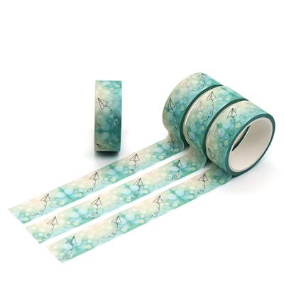 China Reusable Skinny Acid Free Patterned Masking Washi Tape for sale
