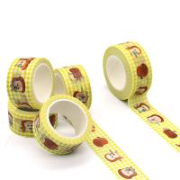 China SGS Writable Acid Free Washi Paper Masking Tape for sale