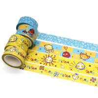 China CMYK Printing Kawaii Japanese Washi Tape For Beautifying Stationery for sale