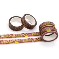 China CMYK Printing Kawaii Japanese Washi Tape For Beautifying Stationery for sale