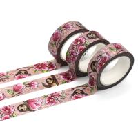 China CMYK Printing Kawaii Japanese Washi Tape For Beautifying Stationery for sale