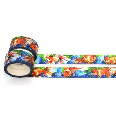 China Impermeable No Residue Single Side Adhesive Washi Masking Tape for sale