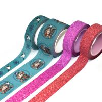 China Acid Free Glitter 65g Japanese Washi Paper Tape for sale