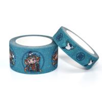 China Acid Free Glitter 65g Japanese Washi Paper Tape for sale