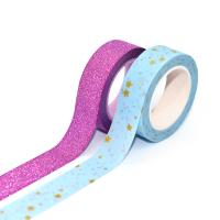 China Acid Free Glitter 65g Japanese Washi Paper Tape for sale