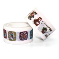 China Japanese Masking Tape Custom Printed CMYK Color Glitter Washi Tape for sale