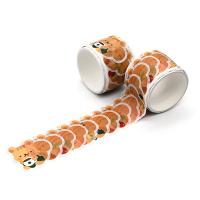 China Kiss Cut Decorative Adhesive Overlap Washi Tape for sale