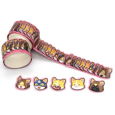 China 10m Length Waterproof Reusable Flower Petal Washi Tape for sale