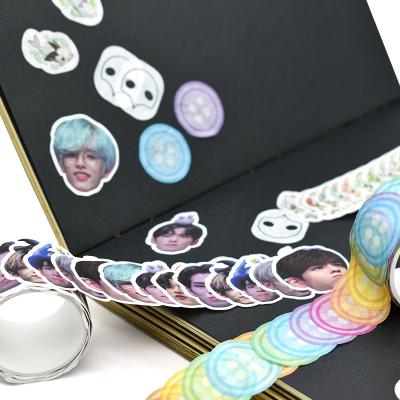 China Custom Japanese Decorative Washi Tape Printed Die Cut Washi Tape for sale