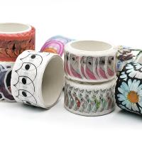 China Acrylic Adhesive Personalizados Japanese Washi Tape for sale