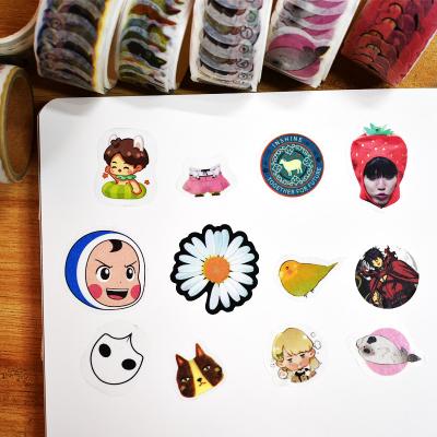 China Kawaii Japanese Washi Masking Tape Packing Decoraction Die Cut Washi Tape for sale
