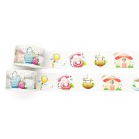 China Waterproof Kawaii Decorative Washi Adhesive Tape for sale