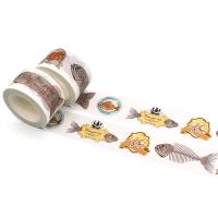 China OEM Adhesive Cartoon Anime Washi Tape Waterproof for sale