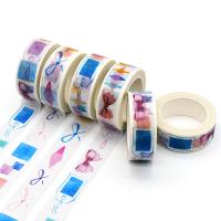 China Anti UV Colorful Art Design Width 30mm Decorative Washi Tape for sale