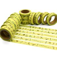 China Width 20mm Japanese Washi Tape Sets For Notebook Planner for sale