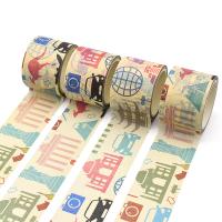 China SGS Kawaii Japanese Washi Paper acrylic adhesive tape for sale